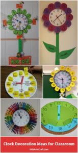 Clock Decoration Ideas for Classroom - Kids Art & Craft