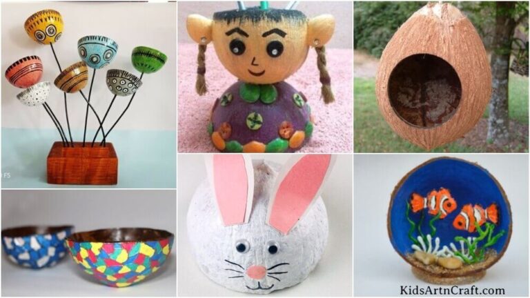Coconut Crafts & Activities for School - Kids Art & Craft