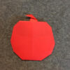 How To Make An Origami Apple With Kids - Kids Art & Craft