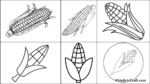 Corn Coloring Pages For Kids – Free Printables - Kids Art & Craft