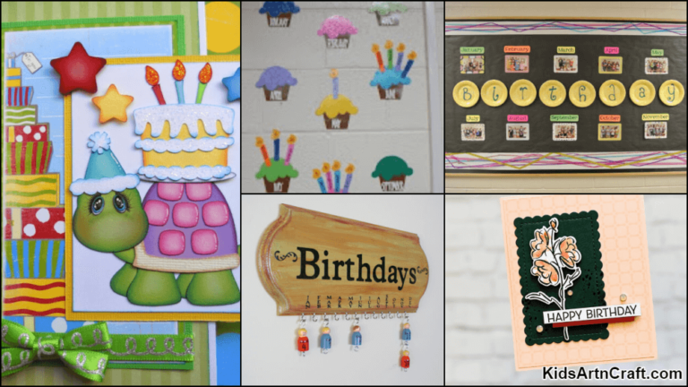 Creative Birthday Charts for Classroom - Kids Art & Craft