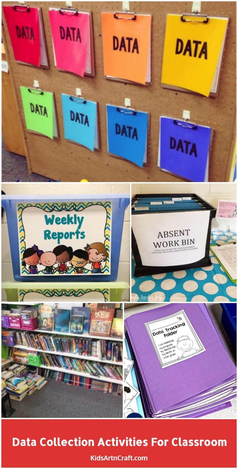Data Collection Activities for Classroom - Kids Art & Craft