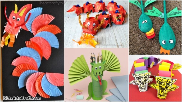 Dragon Crafts & Activities for Kids - Kids Art & Craft