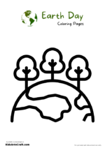 International Earth Day Coloring Pages For Kids – Free Printables ...