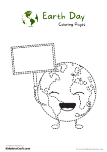 International Earth Day Coloring Pages For Kids – Free Printables ...