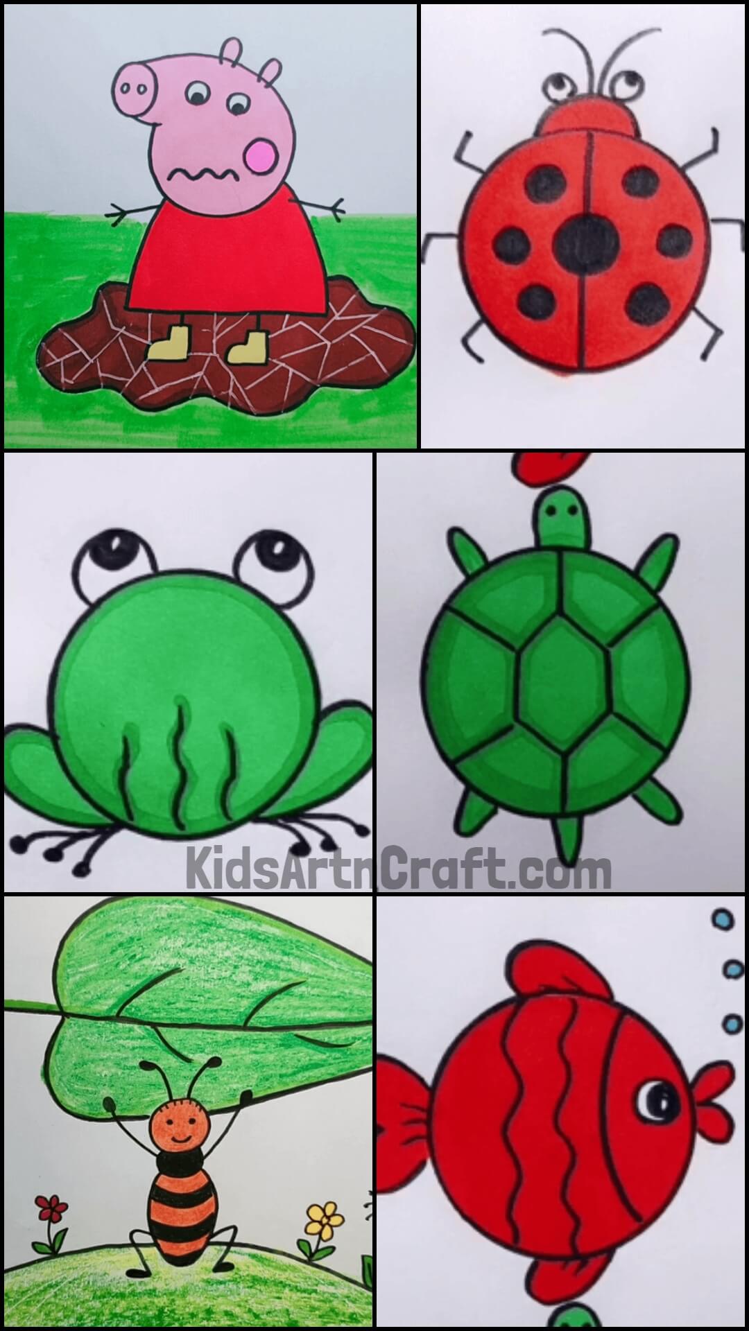Easy Creative Drawing For Kids Kids Art Craft Easy Creative Drawing For Kids Kids Art Craft