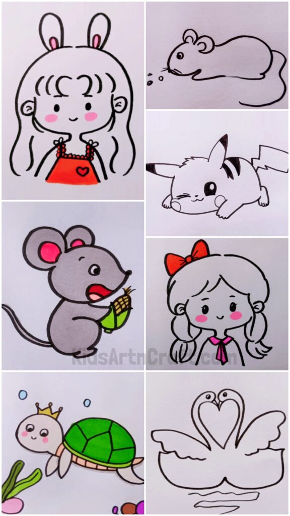 Easy Drawing Activity For Kids To Enhance Their Skills - Kids Art & Craft