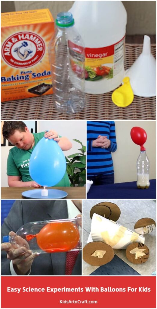 Easy Science Experiments With Balloons For Kids - Kids Art & Craft