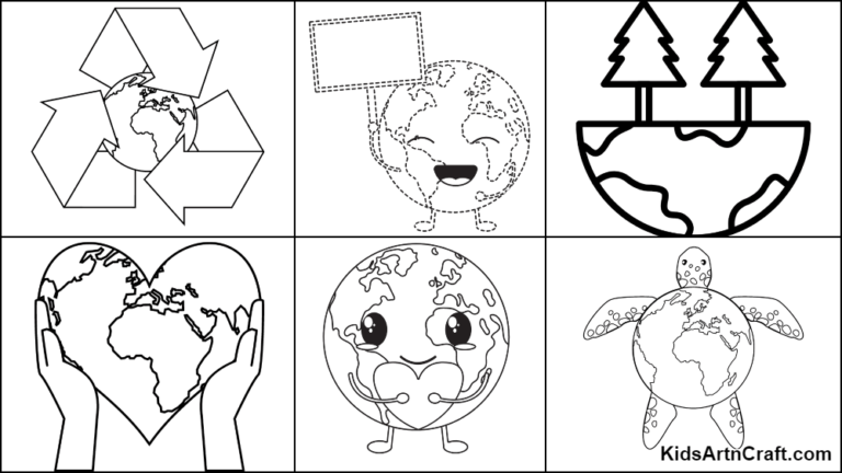 World Environment Day Coloring Pages For Kids – Free Printables - Kids ...