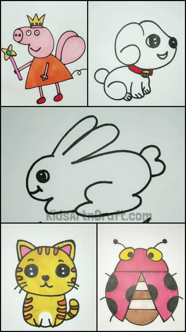 Free Animal Drawings for Kids - Kids Art & Craft