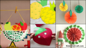 Fruits Crafts & Activities for Kids - Kids Art & Craft