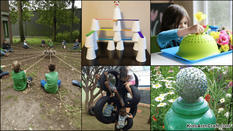 Fun Activities for Spring - Indoor & Outdoor - Kids Art & Craft