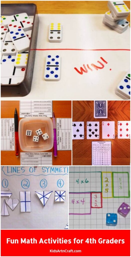 Fun Math Activities for 4th Graders - Kids Art & Craft