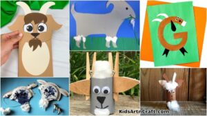 Goat Crafts & Activities for Kids - Kids Art & Craft
