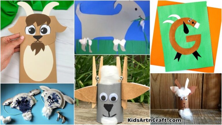 Goat Crafts & Activities for Kids - Kids Art & Craft
