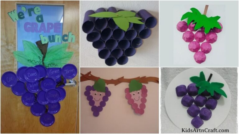 Grapes Crafts & Activities for Kids - Kids Art & Craft