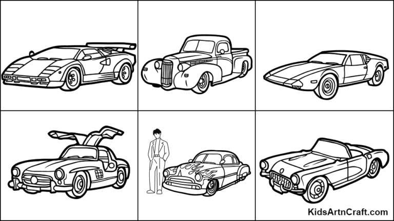 Hot Wheels Coloring Pages For Kids – Free Printables - Kids Art & Craft