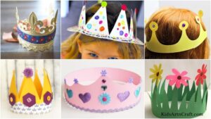 How To Make A Paper Crown – Easy DIYs for Kids - Kids Art & Craft
