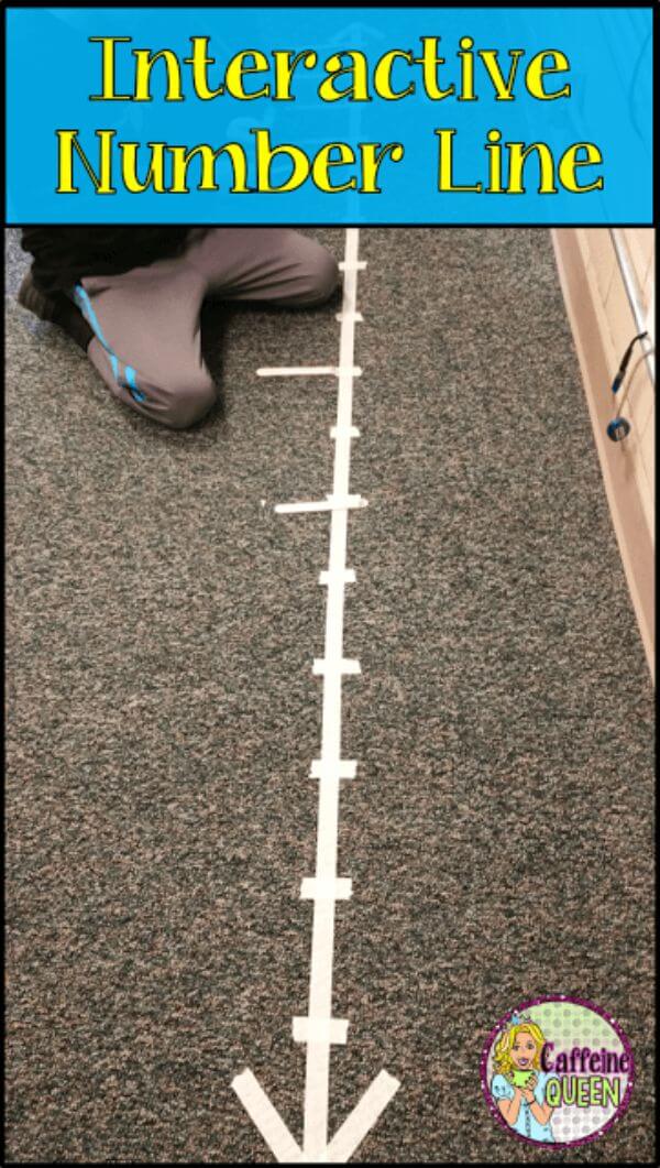  Interactive Number Line Activities For Kids Kids Art Craft