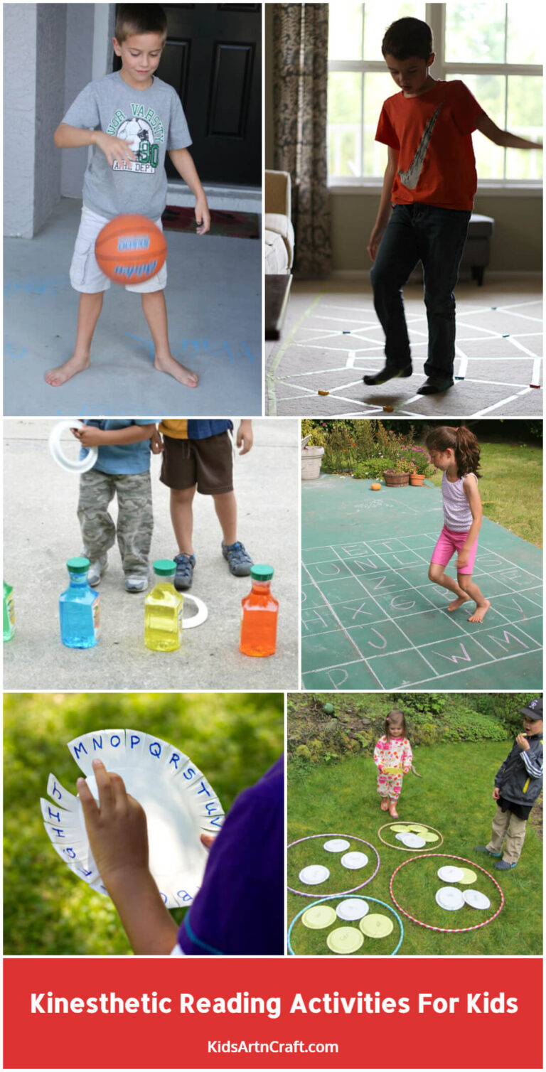 Kinesthetic Reading Activities For Kids - Kids Art & Craft