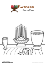 Kwanzaa Coloring Pages For Kids – Free Printables - Kids Art & Craft