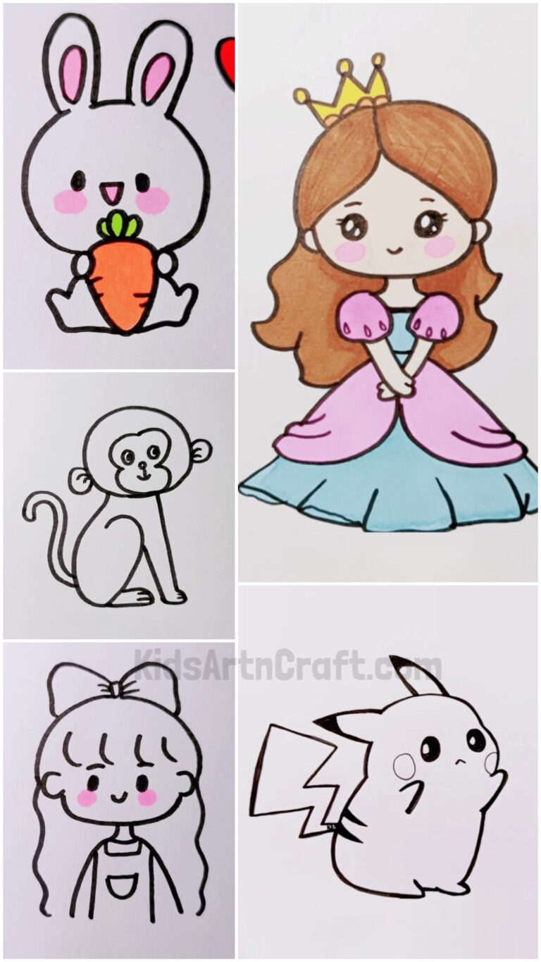 Let's Begin Your Child's Drawing Classes At Home - Kids Art & Craft