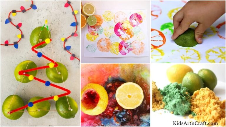 Lime Crafts & Activities for Kids - Kids Art & Craft