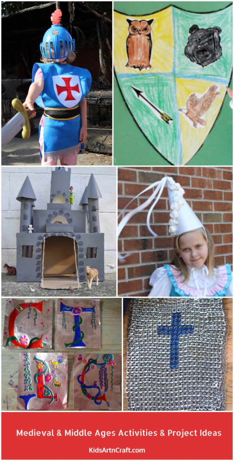 Medieval and Middle Ages Activities & Project Ideas - Kids Art & Craft