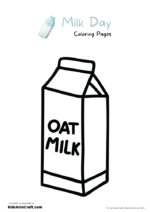 Milk Day Coloring Pages For Kids – Free Printables - Kids Art & Craft