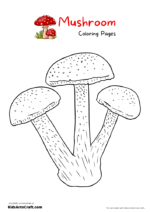 Mushroom Coloring Pages For Kids – Free Printables - Kids Art & Craft