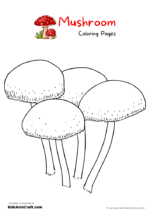 Mushroom Coloring Pages For Kids – Free Printables - Kids Art & Craft