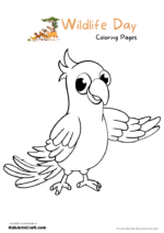 National Wildlife Day Coloring Pages For Kids – Free Printables - Kids ...