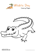 National Wildlife Day Coloring Pages For Kids – Free Printables - Kids ...