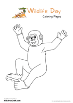 National Wildlife Day Coloring Pages For Kids – Free Printables - Kids ...