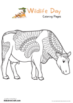 National Wildlife Day Coloring Pages For Kids – Free Printables - Kids ...