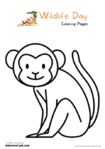 National Wildlife Day Coloring Pages For Kids – Free Printables - Kids ...