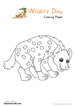 National Wildlife Day Coloring Pages For Kids – Free Printables - Kids ...