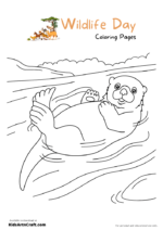 National Wildlife Day Coloring Pages For Kids – Free Printables - Kids ...