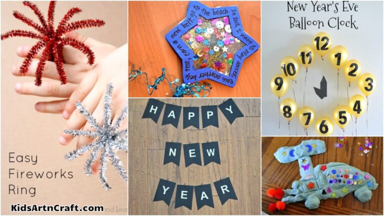 New Years Eve Crafts for Kids [2026] - Kids Art & Craft