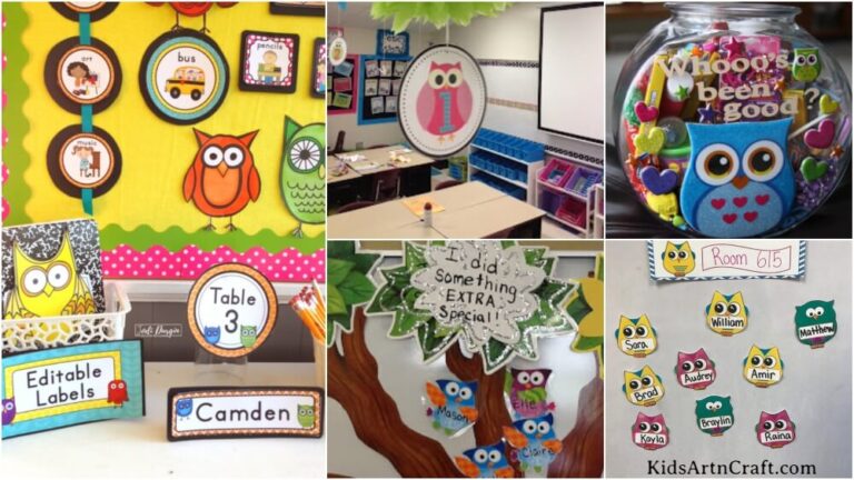 Owl Themed Classroom Ideas For Kids - Kids Art & Craft