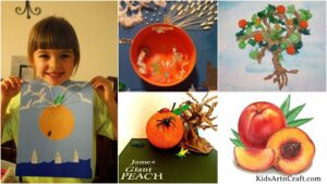 Peach Crafts & Activities for Kids - Kids Art & Craft