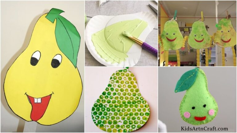 Pear Crafts & Activities for Kids - Kids Art & Craft