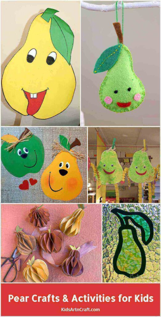 Pear Crafts & Activities for Kids - Kids Art & Craft