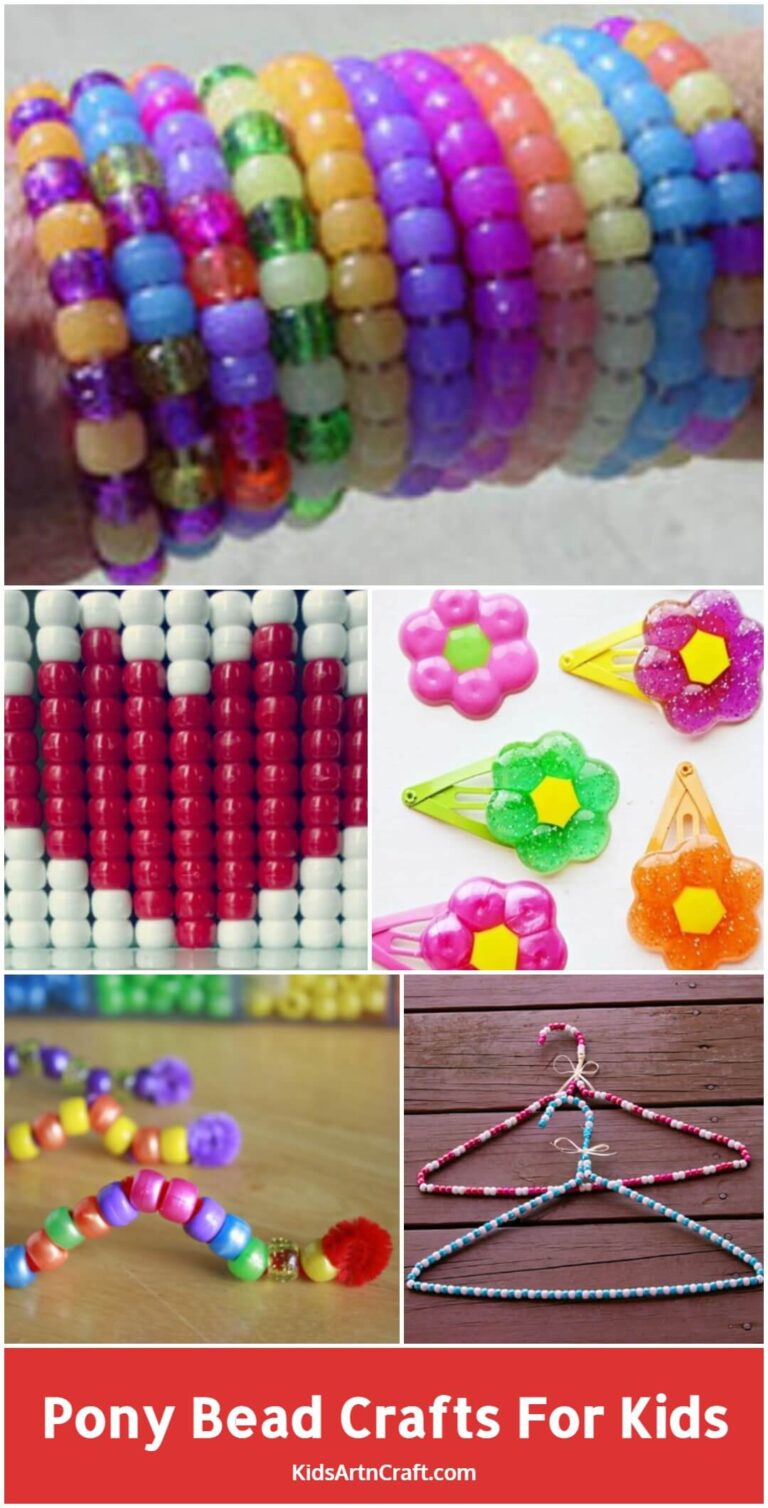 Pony Bead Crafts For Kids - Kids Art & Craft