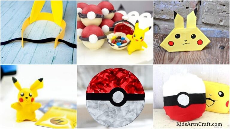 Pokémon Craft Ideas for kids - Kids Art & Craft