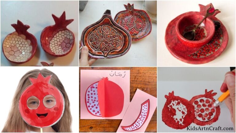 Pomegranate Crafts & Activities for Kids - Kids Art & Craft