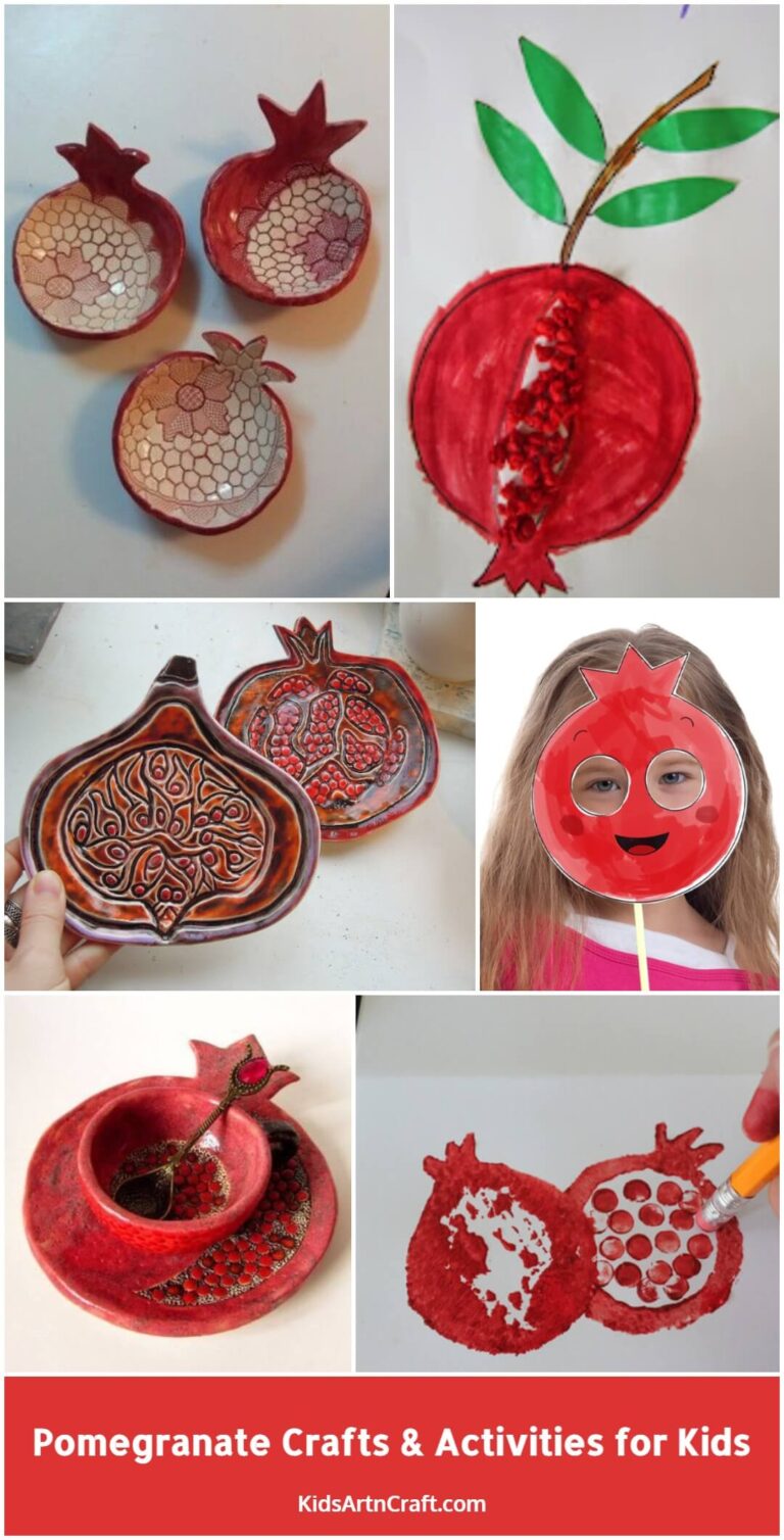 Pomegranate Crafts & Activities for Kids - Kids Art & Craft