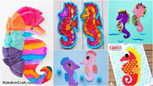 Seahorse Crafts & Activities For Kids - Kids Art & Craft