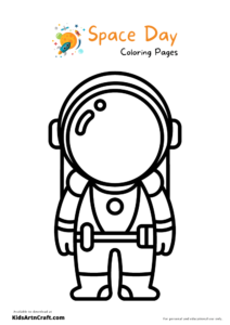 Space Day Coloring Pages For Kids – Free Printables - Kids Art & Craft