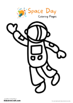 Space Day Coloring Pages For Kids – Free Printables - Kids Art & Craft